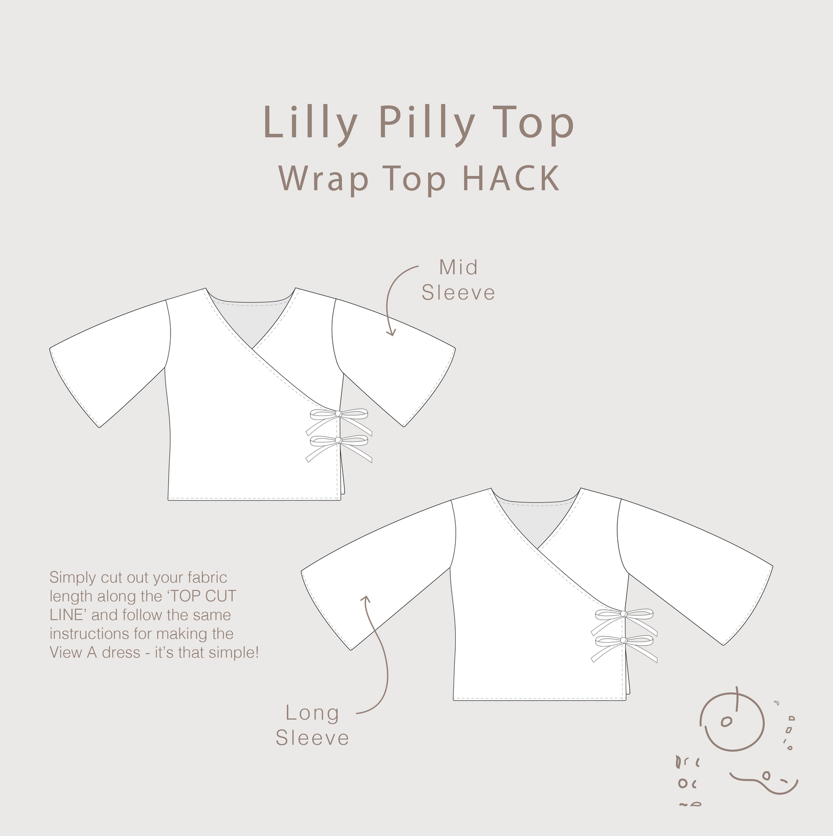 Lilly Pilly Dress + Top DIGITAL Pattern – Common Stitch.