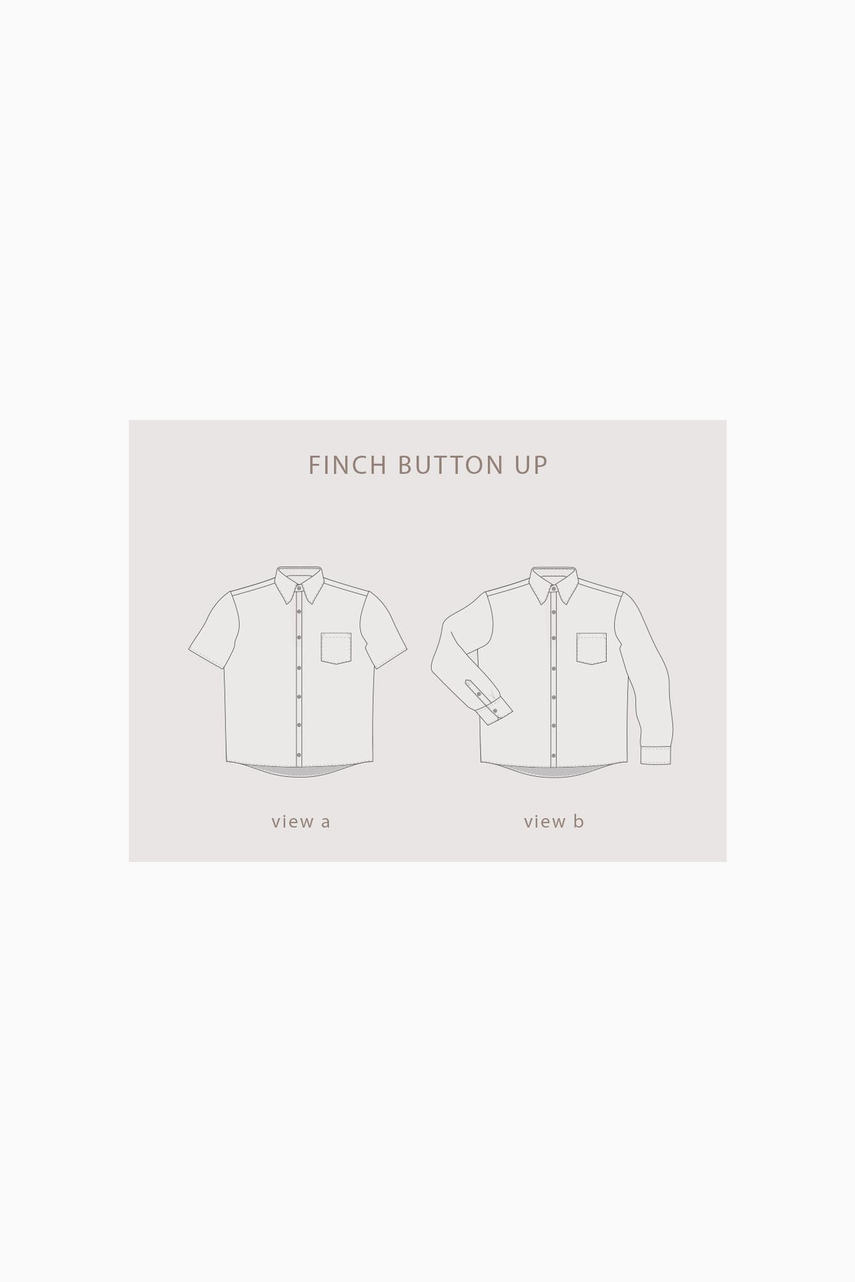 Finch Button Up DIGITAL Pattern – Common Stitch.