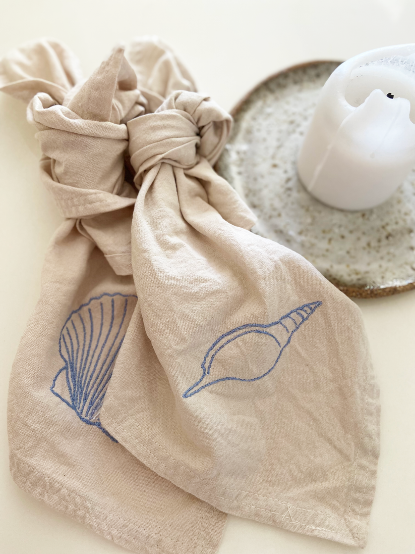 Mediterranean Sea Table Runner Pattern + Templates – Common Stitch.